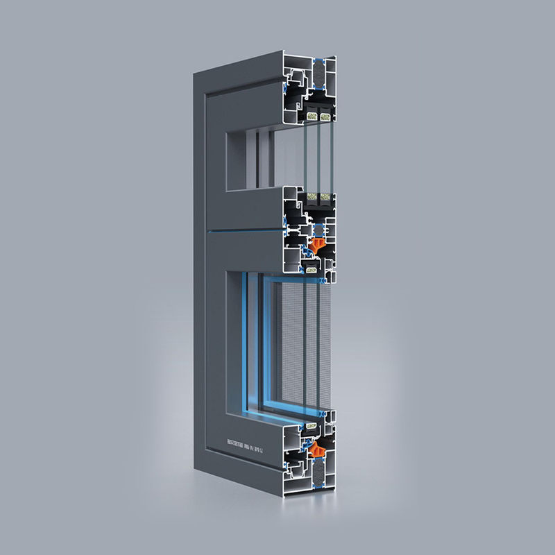 Commercial Glass Window Aluminum Double Glazed Sliding Windows for ...