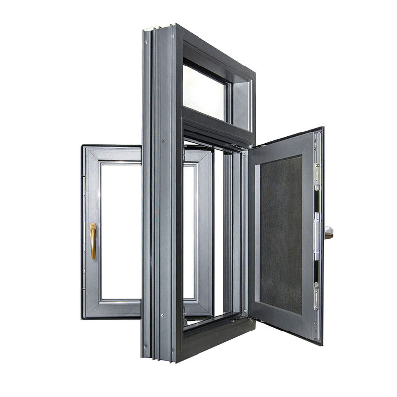 Australia Standard Tilt and Turn Sliding Windows with 1.4mm Aluminum ...