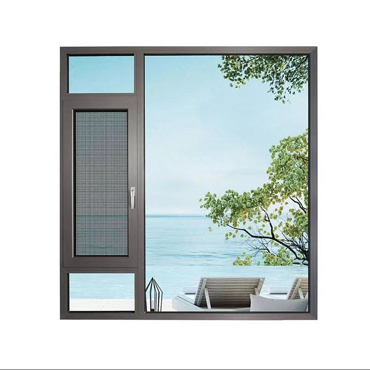 Australian Standard Aluminum Residential Casement Windows with Folding ...